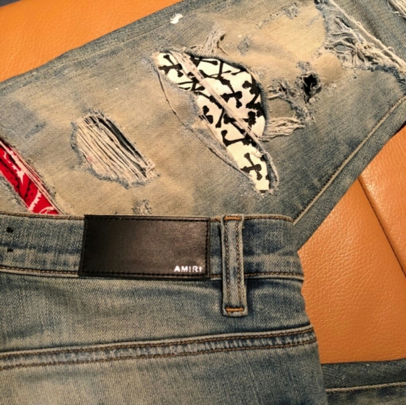 AMIRI | Jeans | Amiri Art Patch Jeans | Poshmark